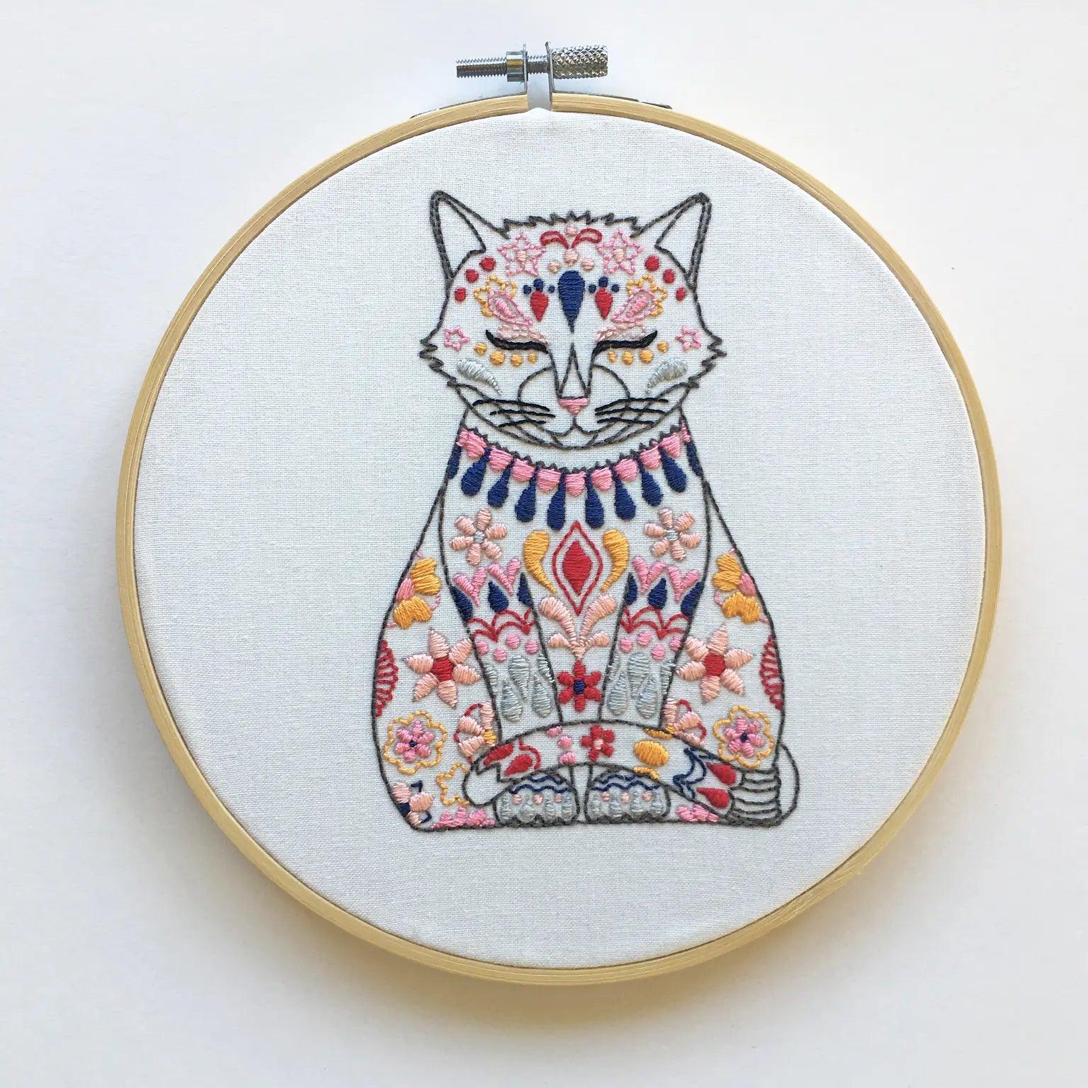 Embroidery Kits from Cinnamon Stitching – Rabbit Row Yarns & Haberdashery