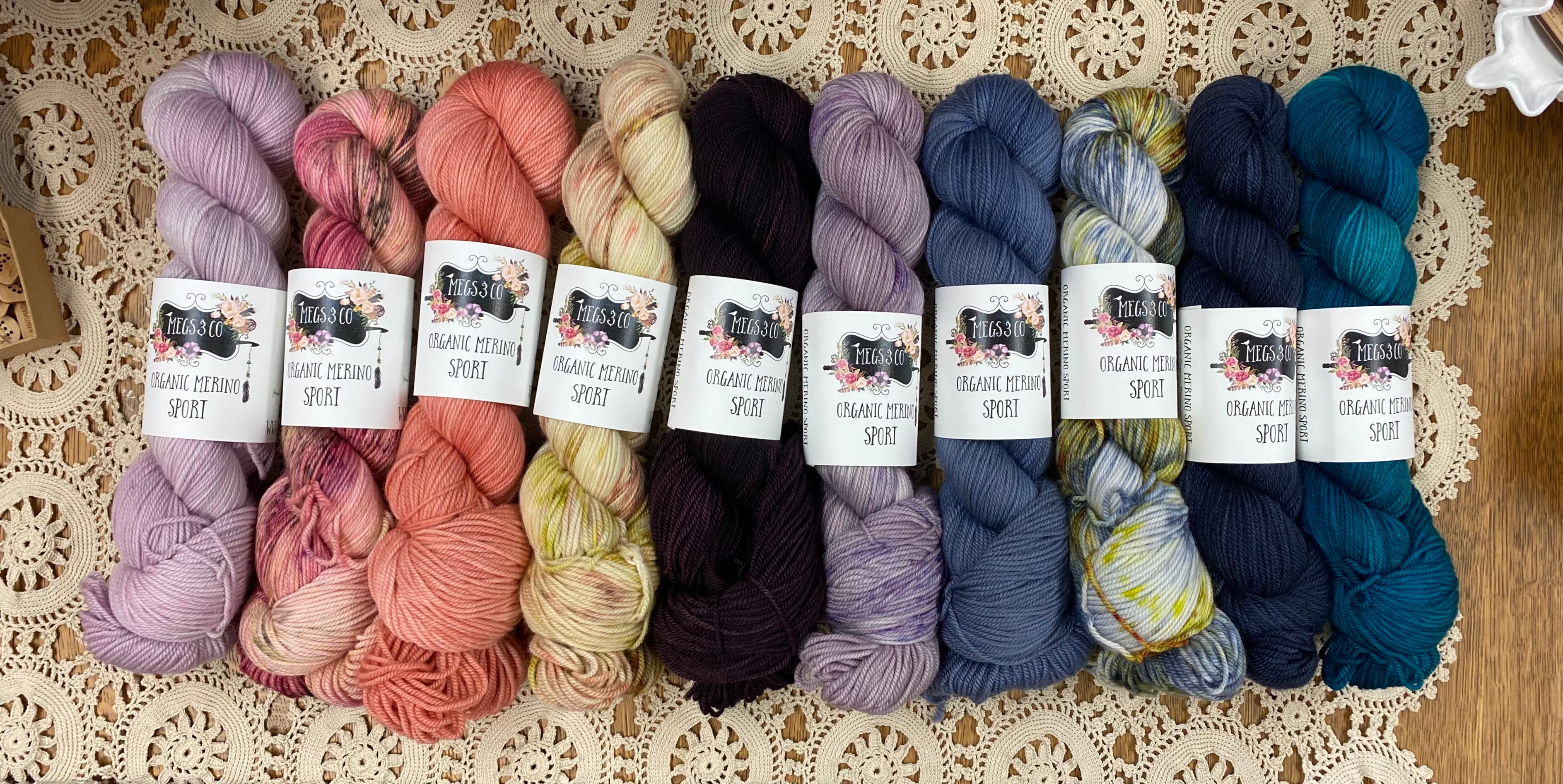 Organic Merino Sport Yarn (NY) – Rabbit Row Yarns & Haberdashery